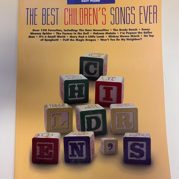 Hal Leonard | Toys | The Best Childrens Songs Ever Easy Piano Playbook ...